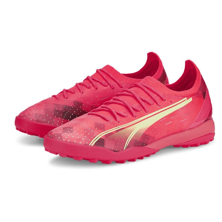 PUMA Ultra Ultimate Cage Tt Fearless - Rood/groen/zwart - Turf (Tf ...